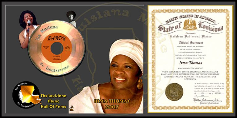 Irma Thomas – LMHOF