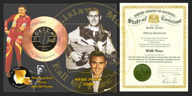 Webb Pierce – LMHOF